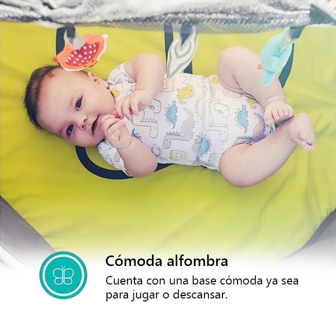 Carpa Nidö Mini para bebé, con SPF50+ y mosquitero - Petit Baby Paysandú